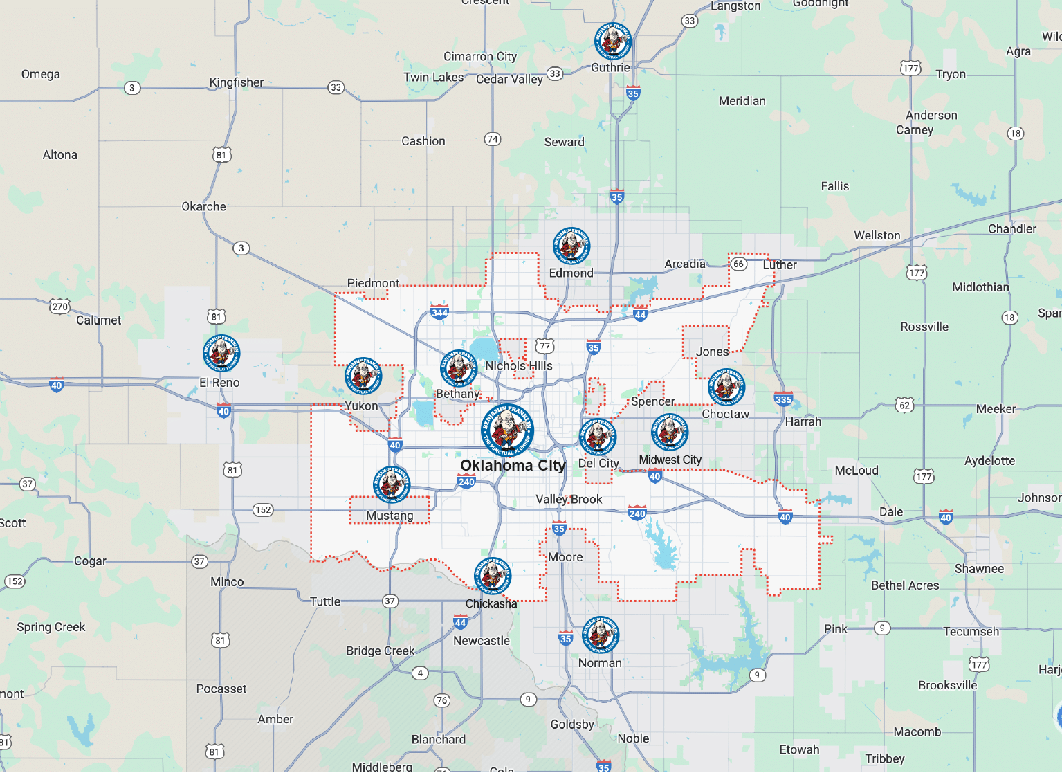 Plumbers Near Me - Benjamin Franklin Plumbing of Oklahoma City